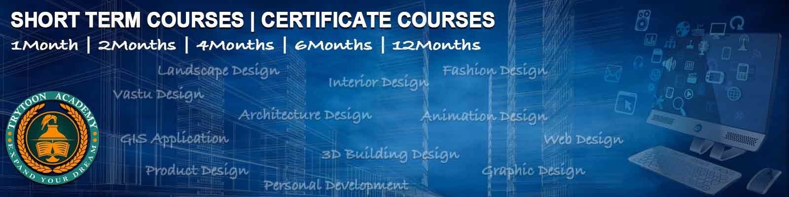 Join Short Term Courses | Certificate Courses 1-6 Months - Apply Now